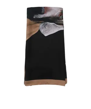 Max Mara Graphic Printed Square Scarf