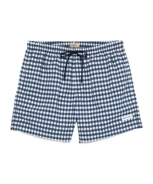 Woolrich Elasticated-waistband Swim Shorts - Blue