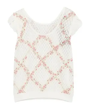 TWINSET Embroidered Knit Top - No