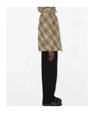 Burberry Reversible Checked Nylon Puffer Jacket