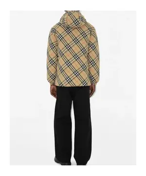 Burberry Reversible Checked Nylon Puffer Jacket