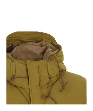 TEN C Long-sleeved Hooded Cotton Jacket