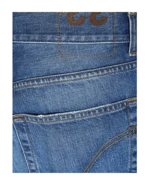 DONDUP Slim Fit Distressed Jeans