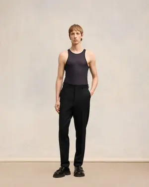 AMI Paris Cigarette Trousers