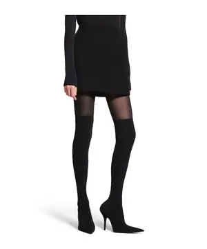 Balenciaga Hourglass Detail Mini Skirt