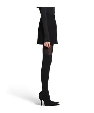 Balenciaga Hourglass Detail Mini Skirt