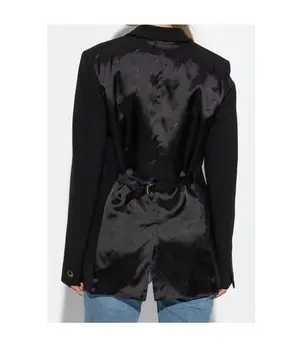 Moschino Single-breasted Crepe Blazer