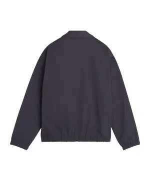 Maison Kitsuné Elasticated Zipped Blouson With Embroidered Fox Head