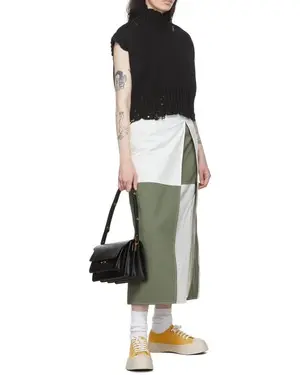 Marni Trunk Foldover Medium Shoulder Bag