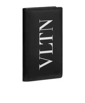 Valentino Garavani Vltn Logo Printed Card Case