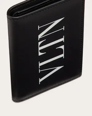 Valentino Garavani Vltn Logo Printed Card Case