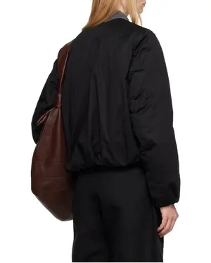 LEMAIRE Wadded Collarless Bomber Jacket