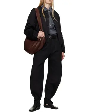 LEMAIRE Wadded Collarless Bomber Jacket