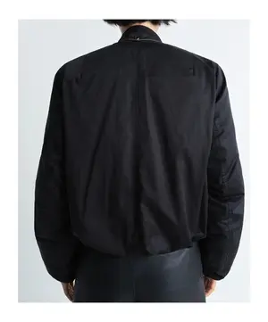LEMAIRE Wadded Collarless Bomber Jacket