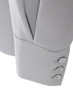 Alberta Ferretti Button Suit Coat