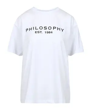 Women's Philosophy Di Lorenzo Serafini White T-shirts