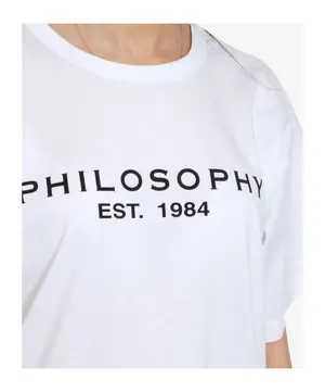 Philosophy Di Lorenzo Serafini Printed Logo Lettering T-shirt