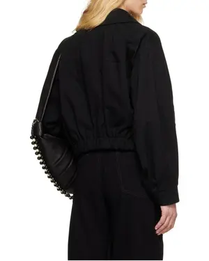 LEMAIRE Elasticated Hem Twill Bomber Jacket