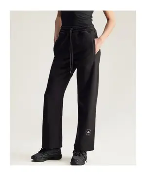 Adidas By Stella McCartney Wide Leg Track Pants - Black