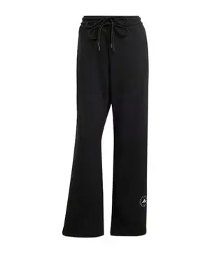 Adidas By Stella McCartney Wide Leg Track Pants - Black