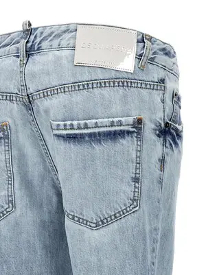 Dsquared2 Distressed Cropped Jeans