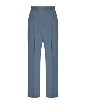 THE ROW Ragnar Pleated Wool Trousers