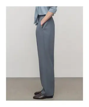 THE ROW Ragnar Pleated Wool Trousers