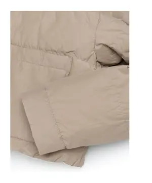 Brunello Cucinelli Long Sleeve Cotton-padded Jacket With Classic Collar