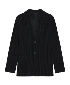 Issey Miyake Homme Plissé Basics Buttoned Blazer