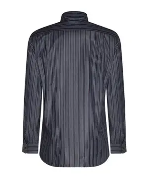 VIVIENNE WESTWOOD Logo Embroidered Striped Shirt
