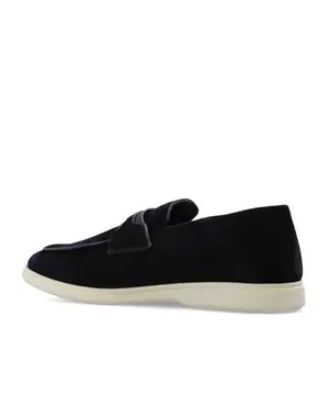 FERRAGAMO Gancini Loafers - Black
