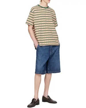 BODE Striped Cotton Shirt