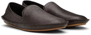 THE ROW Round-head Flat - Lacquer Brown