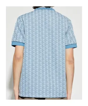 Lacoste Geometric Knit Polo Shirt
