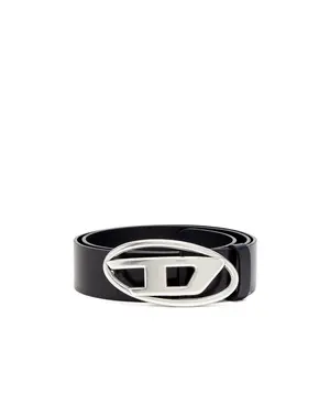 DIESEL® D-buckle Belt - Dark Blue