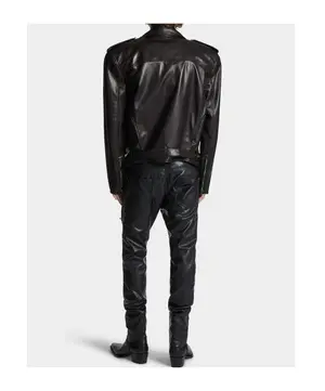 Dsquared2 Cool Guy Straight Leg Coated Trousers - Black