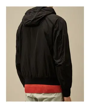 C.P. COMPANY Hooded Utility Jacket - Blue