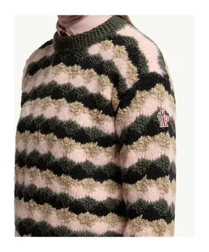 Moncler Striped Crewneck Jumper