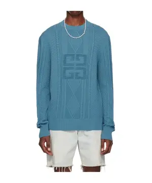 Givenchy 4g Cable Knit Sweater