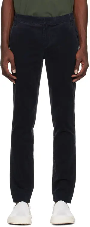 FRAME Slim-fit Chino Trousers - Black