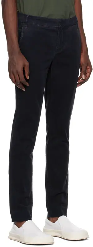 FRAME Slim-fit Chino Trousers - Black