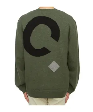 A.p.c. Logo Embroidered Knit Jumper