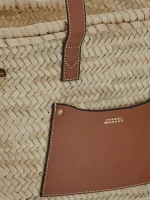 Isabel Marant Étoile Cadix Medium Raffia Bag