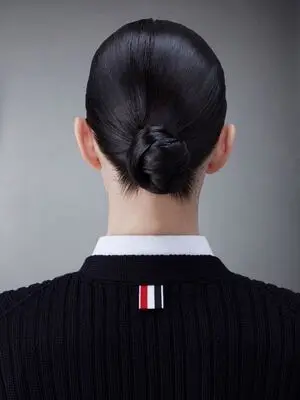 Thom Browne 4-bar Pointelle-knitted Button-up Cardigan