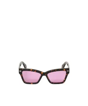 Off-White Full Frame Sunglasses - Pink