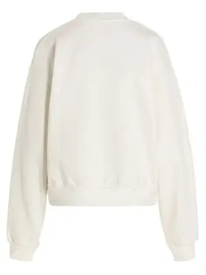 MAISON MARGIELA Crewneck Sweatshirt With Graphic Print