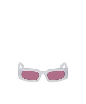 Off-White Rectangular Sunglasses - Full Frame