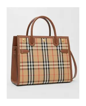Burberry Vintage Check Tote Bag