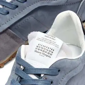 MAISON MARGIELA Round Toe Lace Up Casual Sneakers