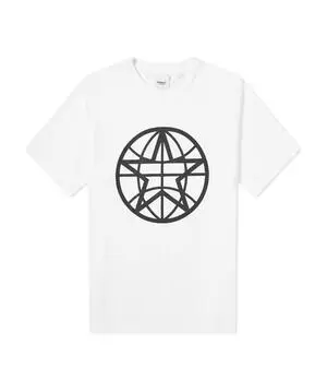 Burberry Globe Graphic Oversized T-shirt - Black